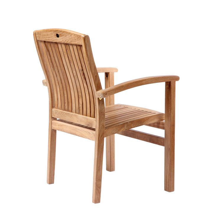 Loon Peak® Ellie Maye Teak Garden Bench Wayfair
